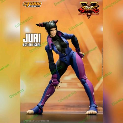 Jual #PO Storm Toys CPSF24 Street Fighter V Han Juri 1/12 Champion ...