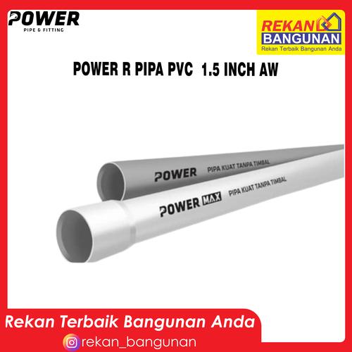 Jual PIPA PVC 1,5 INCI AW - 4 METER (PUTIH) - Kota Bekasi - Rekan ...