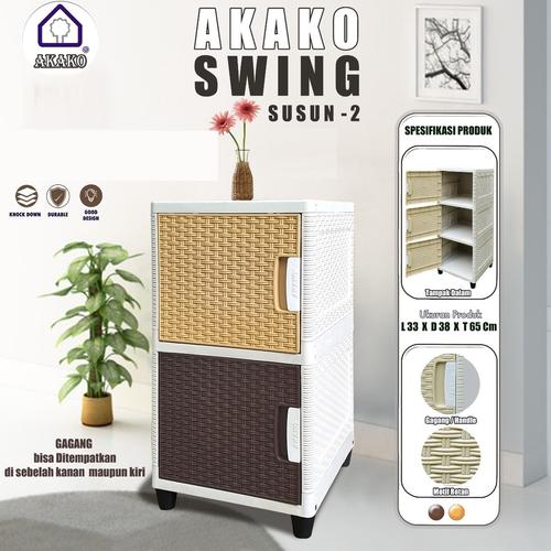Jual Akako - Lemari Pakaian Minimalis Akako swing 2 Susun - Kab. Bogor ...