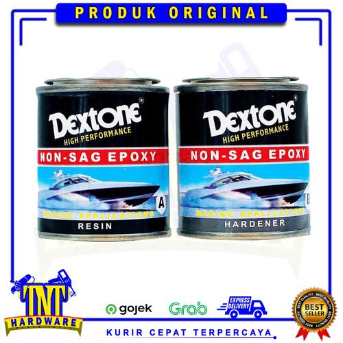 Jual LEM DEXTONE 400gr / LEM NON SAGE 2 KOMPONEN RESIN DAN HARDENER ...