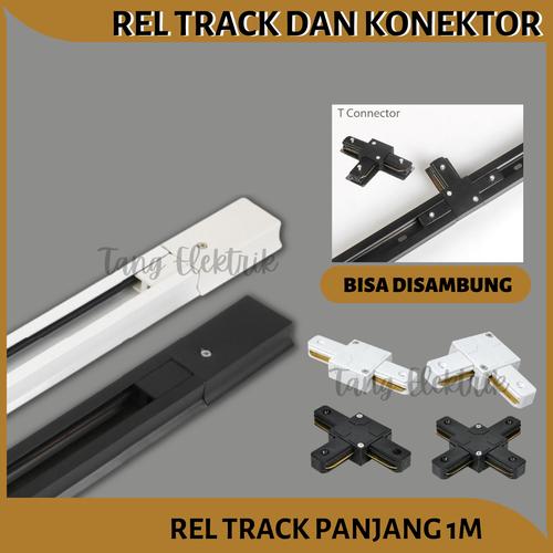 Jual Rail track universal 1m rell track sambungan rel track rell ...