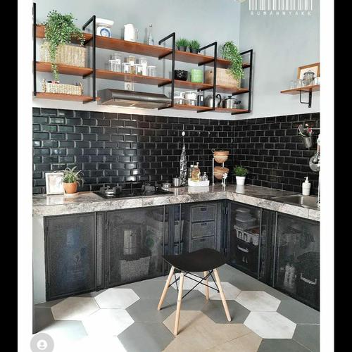 Jual kitchen set minimalis modern kitchen set industrial - Kab. Bogor ...