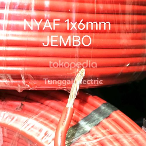 Jual CABLE NYAF 1X6 MM JEMBO HARGA PERMETER - Jakarta Pusat - Tunggal ...