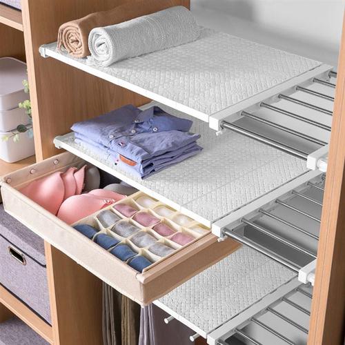 Jual Laci Tambahan Lemari Retractable Rack Sekat Lemari Fleksibel 1 Pcs ...