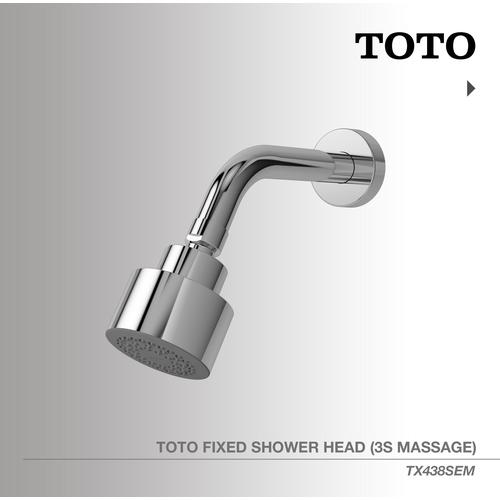 Promo TOTO Shower Head TX438SEM | Head Shower - Shower Mandi - Rain ...