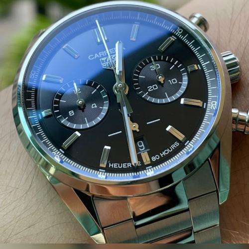 Jual Jam Automatic Tag Heuer Carrera Callibre Heuer 02 ORI SAPPHIRE ...