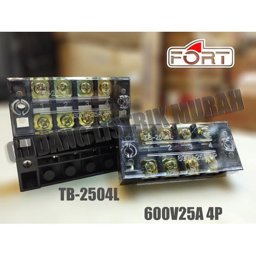 Jual terminal block TB-2504 fort - Jakarta Barat - gudang box panel custom | Tokopedia
