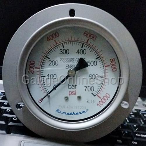Jual Pressure Gauge Payung 4" (100 mm) 700 Bar/10000 Psi SS Brass Armatherm - Jakarta Barat ...