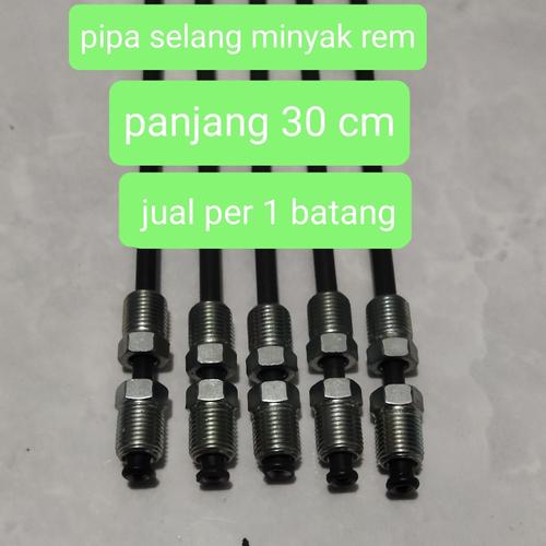 Jual pipa selang minyak rem 5mm nepel 10mm panjang 30 cm smua jenis ...