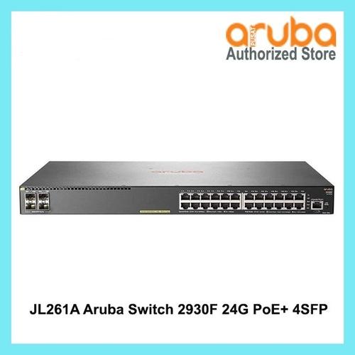 Jual HPE ARUBA JL261A 2930F 24G PoE+ 4SFP Switch - Jakarta Pusat ...