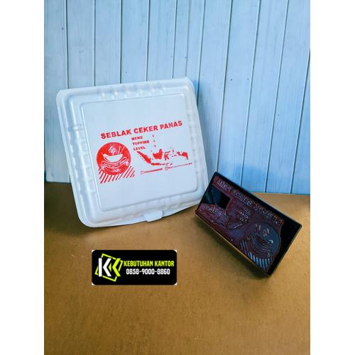 Jual Jual Stempel Sterofoam Stempel Sablon Kemasan Sterofoam Makanan ...