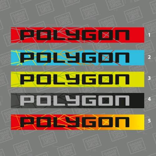 Jual Stiker Down Tube Polygon - 1 - Kota Yogyakarta - Garasi Store ...