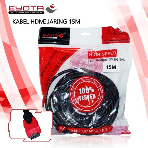 Jual EYOTA KABEL HDMI JARING 15 METER HIGH QUALITY ORIGINAL - Kota ...