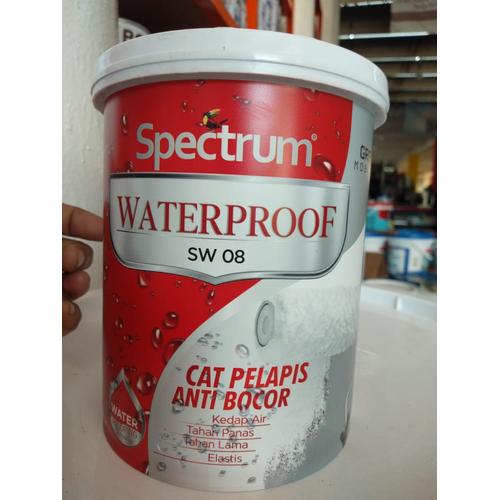 Jual Spectrum Waterproof SW-08 1kg / Cat Pelapis Anti Bocor - Kota ...