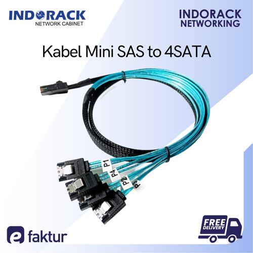 Jual Kabel Mini SAS Server Cable SFF8087 To 4SATA Cable 36P Hard Drive ...
