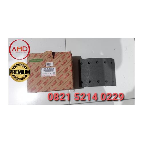 Jual brake lining kampas depan hino fm.260ti (47441-9640ln) lohan asli ...