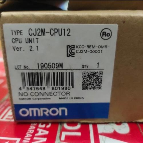 Jual CPU UNIT OMRON CJ2M-CPU12/PLC CJ2M-CPU12 OMRON - Kota Bandung - JAYA ABADI ELEKTRIC | Tokopedia