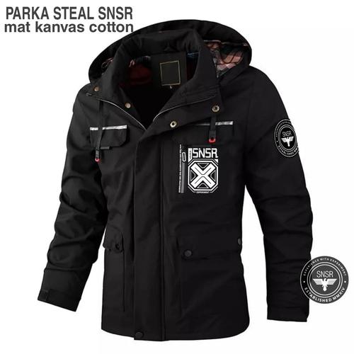 Jual Jaket Parka Pria Steal SNSR Terbaru Premium / Jaket Parka Pria ...