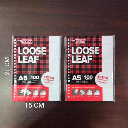 Jual Isi Map Binder / Loose Leaf A5 (100 Lembar) - Kota Medan - Mamre's ...