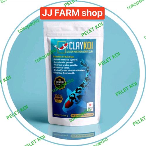 Jual CLAY KOI CLAYKOI PUTIH 800GRAM CALCIUM IKAN HIAS ORIGINAL ...
