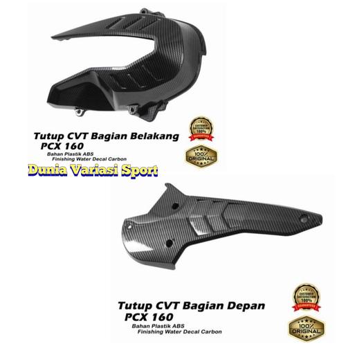 Jual Cover CVT Honda PCX 160 Carbon Nemo Original - Cover CVT Blkg ...