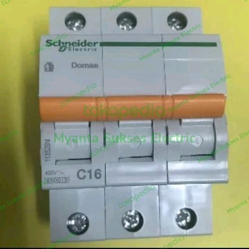 Jual MCB Domae Schneider 3 Phase 6A 10A 16A 20A 3P / 3 Pole - 20A - Jakarta Pusat - Myanta ...