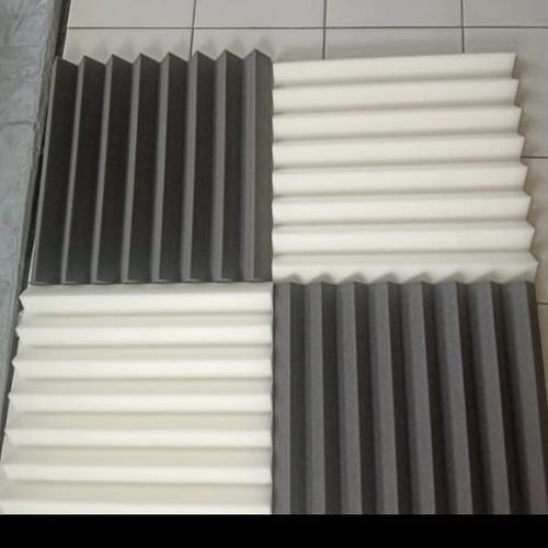 Jual Busa peredam suara model zigzag ukuran 50×50×6cm warna putih ...