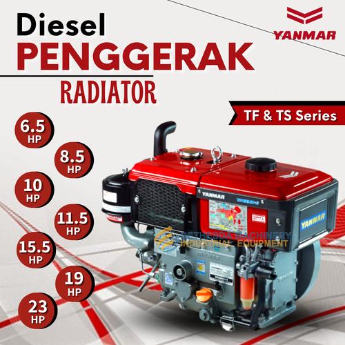 Jual Mesin diesel penggerak 11.5 HP Radiator 15.5 Pk Yanmar 19 HP TS 23Pk - TF115R, 11.5HP ...