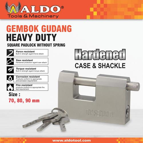 Jual GEMBOK GUDANG HEAVY DUTY MERK ALDO - 80 mm - Kota Surabaya - ALDO ...