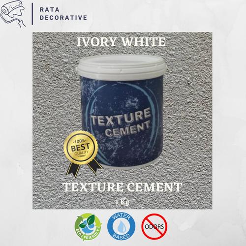 Jual Cat Texture Cement - Ivory White Kamprot 1kg - Kab. Bekasi - Rata ...