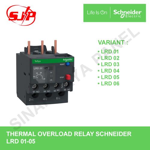 Jual THERMAL OVERLOAD RELAY SCHNEIDER LRD01/LRD02/LRD03/LRD04/LRD05 ...