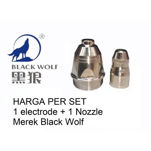 Jual Black Wolf BLACKWOLF Plasma P80 Nozzle Electrode SET - Elektroda ...