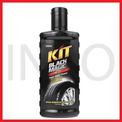 Jual KIT BLACK MAGIC TIRE GEL CLEANS SHINES PROTECTS 270ML - Kab ...