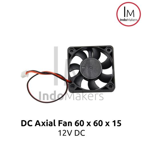 Jual DC Mini Cooling Fan 6015 12V for 3D Printer / Computer 2 pin - Kota Tangerang - IndoMakers ...