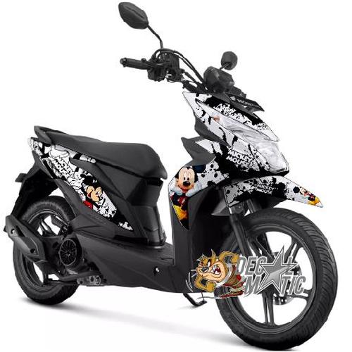 Jual Stiker Decal Full Body Beat Fi/ Beat street Mickey Mouse - Putih ...