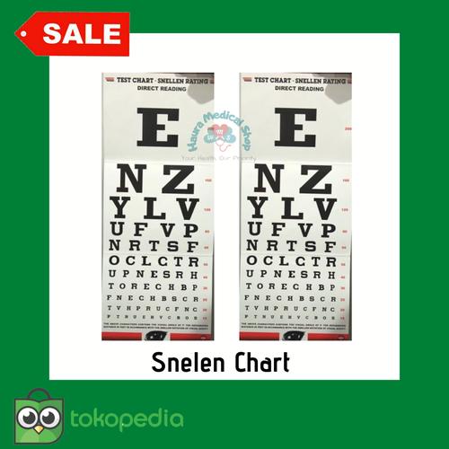 Jual Snellen Chart / E-Tumbling / Tes Mata Rabun - Kota Medan - HAURA ...