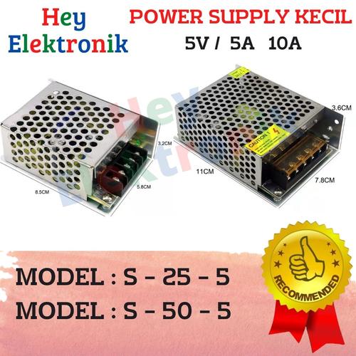 Jual POWER SUPPLY PSU 5V WITCHING BODY KECIL 5A 10A - 5V 10A - Jakarta ...