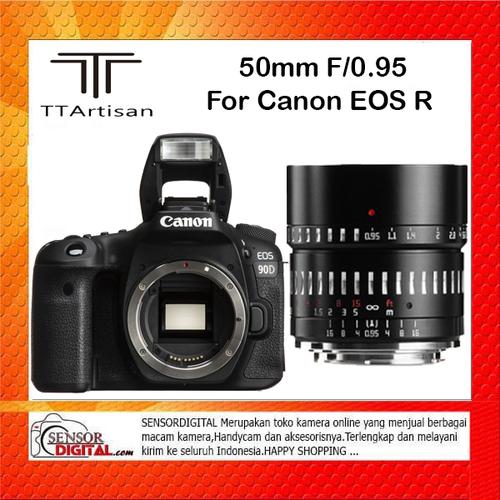 Jual TTArtisan 50mm F0.95 F/0.95 For Canon EOS R - Garansi Resmi ...