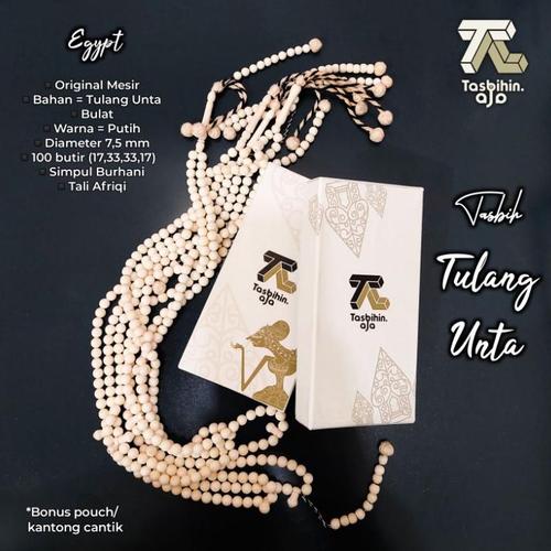 Jual ASLI! [ORIGINAL MESIR] TASBIH TULANG UNTA MIX KOKKA BULAT - Full ...