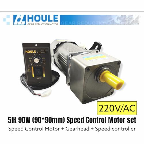 Jual Speed Control Motor Gearbox 90W 220V 1 Phase - Gear Head ...