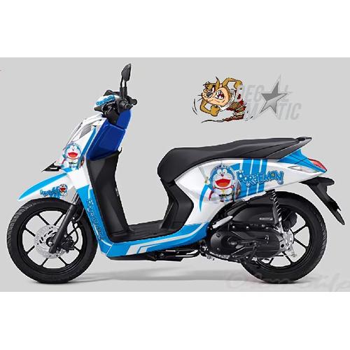 Jual Stiker Decal Full Body Genio Doraemon Warrior - Putih, genio ...