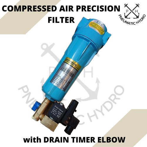 Jual COMPRESSED AIR PRECISION FILTER drat 1" WITH DRAIN TIMER ELBOW ...