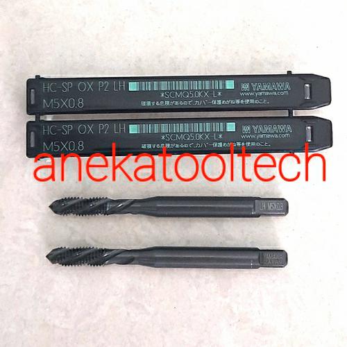 Jual Tap mesin ulir drat kiri YAMAWA m5 spiral /left hand m5x0,8 spiral - Kota Tangerang ...