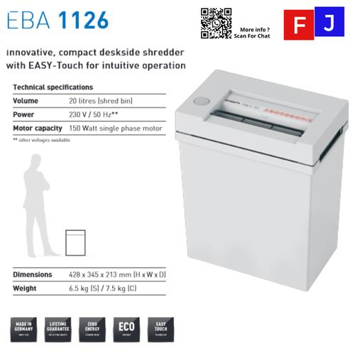 Jual Mesin Penghancur Kertas EBA 1126S PAPER SHEDDER GARANSI RESMI ...