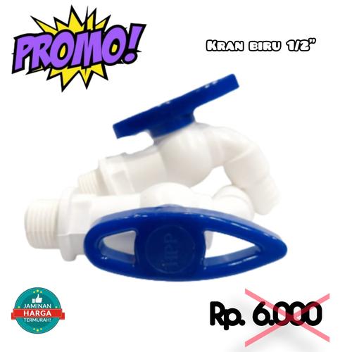 Jual Kran Tembok PVC 2Way 1/2 Inch Copot Keran Air Taman Plastik - Kota ...