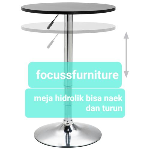 Jual meja cafe hidrolik /meja bar /bar table/meja bulat /meja milenial ...