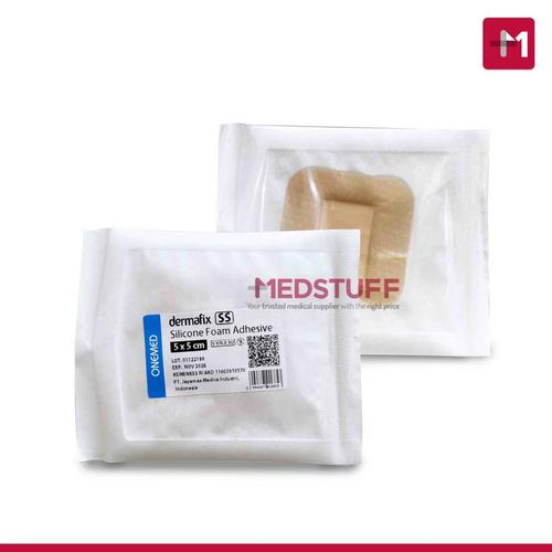 Jual Dermafix SS Silicone Foam Dressing Adhesive Super Sorb 1pcs ...