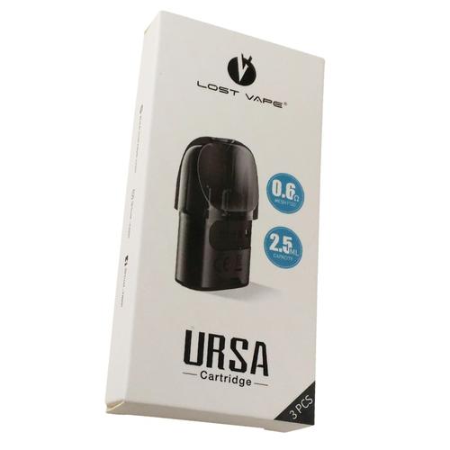 Jual REPLACEMENT CARTRIDGE URSA NANO PRO POD KIT 0.6 Ohm 2.5ML By Lost ...