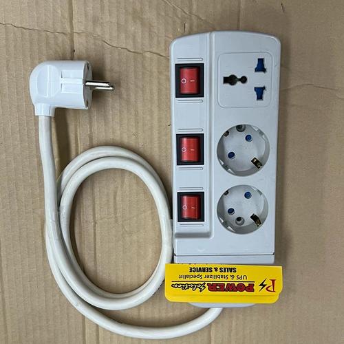 Jual Stop Kontak Colokan listrik Stopkontak arde N Universal Kabel 2x1 ...