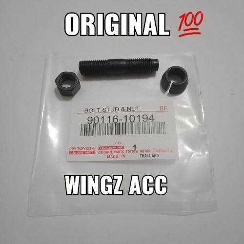 Jual Baut Nub Bolt Nap Axle Baut Roda Original Toyota Rino Dutro HT ...